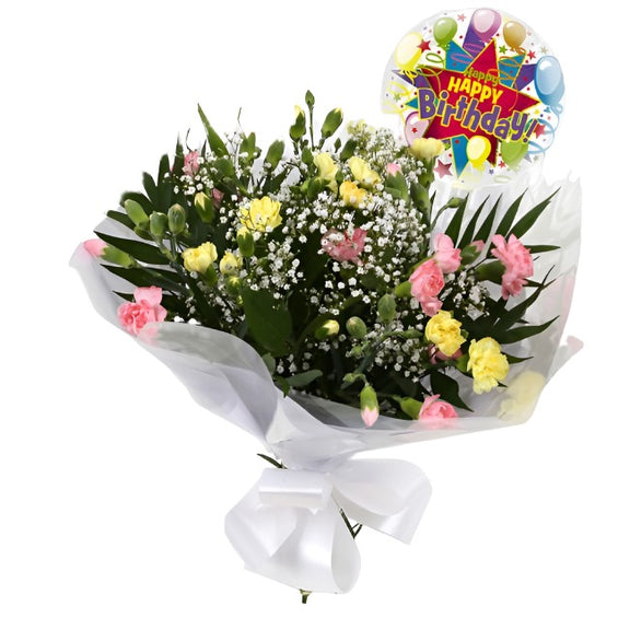 Birthday Balloon & Joyful Bouquet – Happy Days Factory
